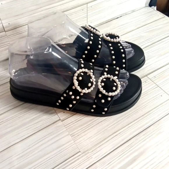 Rebecca Minkoff | Shoes | Rebecca Minkoff Veeoleeta Double Suede Strap ...